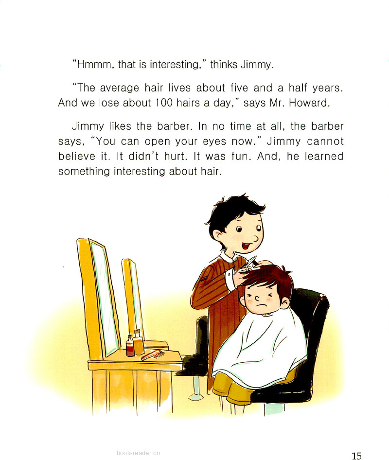 《The Barber Shop》儿童英语绘本在线阅读_绘本故事网_绘本游历者