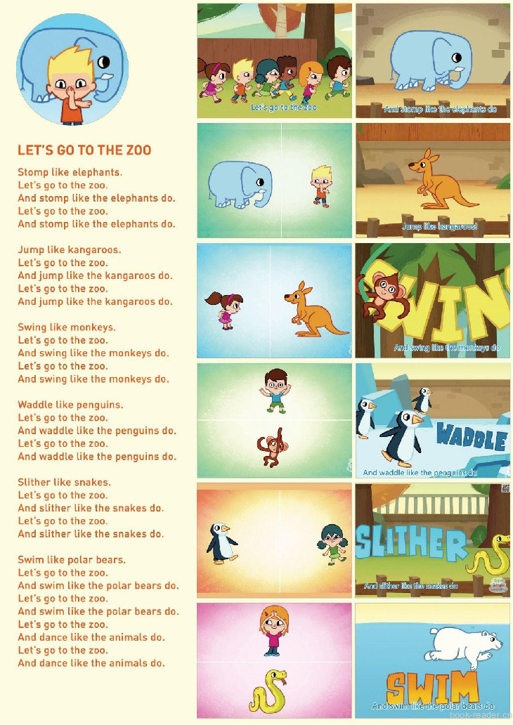 《Let‘s Go To The Zoo》英语绘本在线阅读-儿童英语绘本-绘本游历者