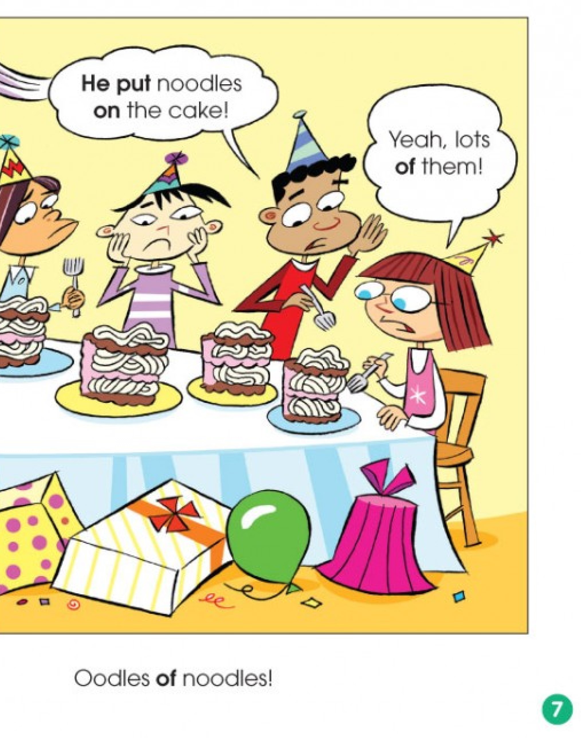 《Oodles of Noodles》儿童英语绘本在线阅读_绘本故事网_绘本游历者