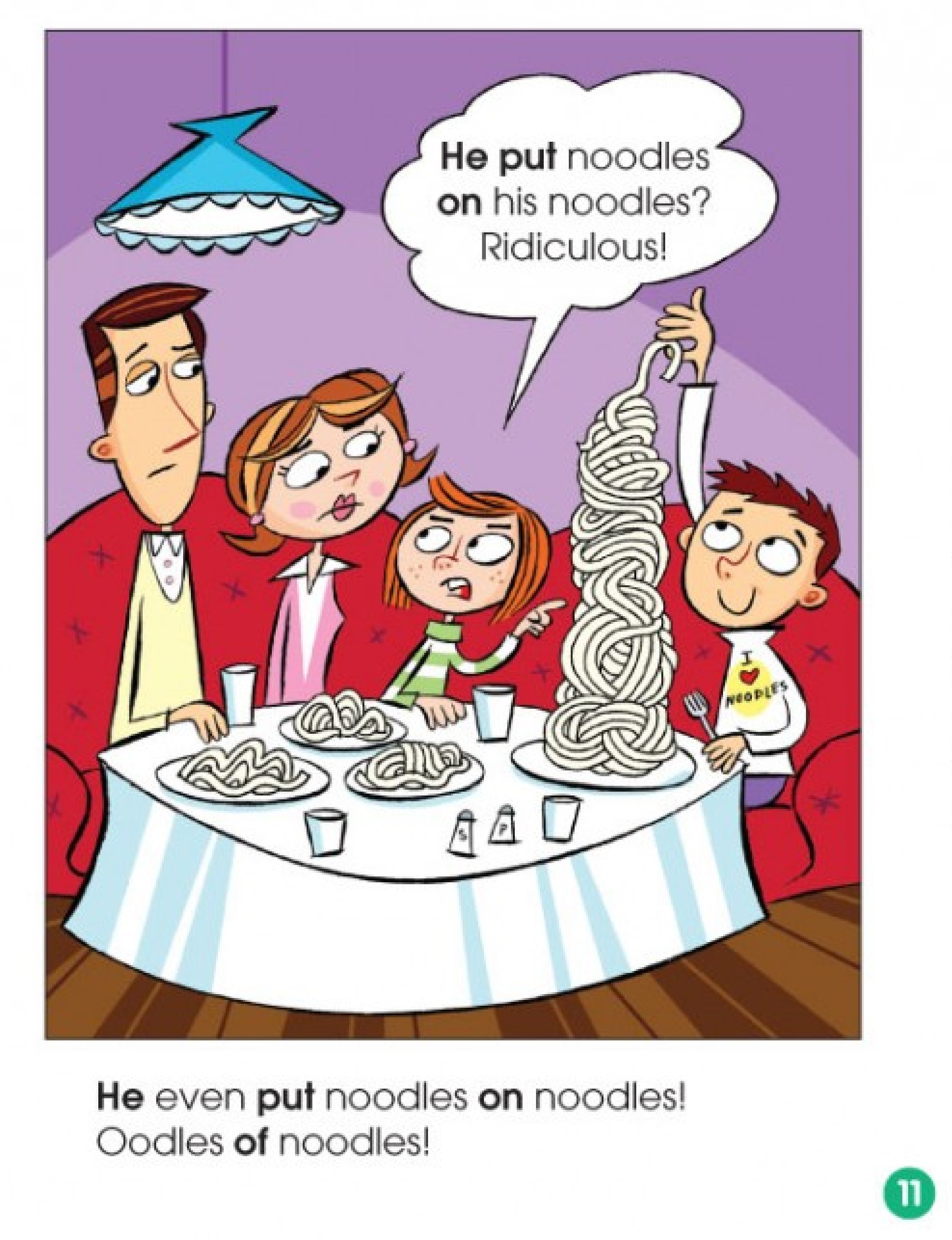 《Oodles of Noodles》儿童英语绘本在线阅读_绘本故事网_绘本游历者