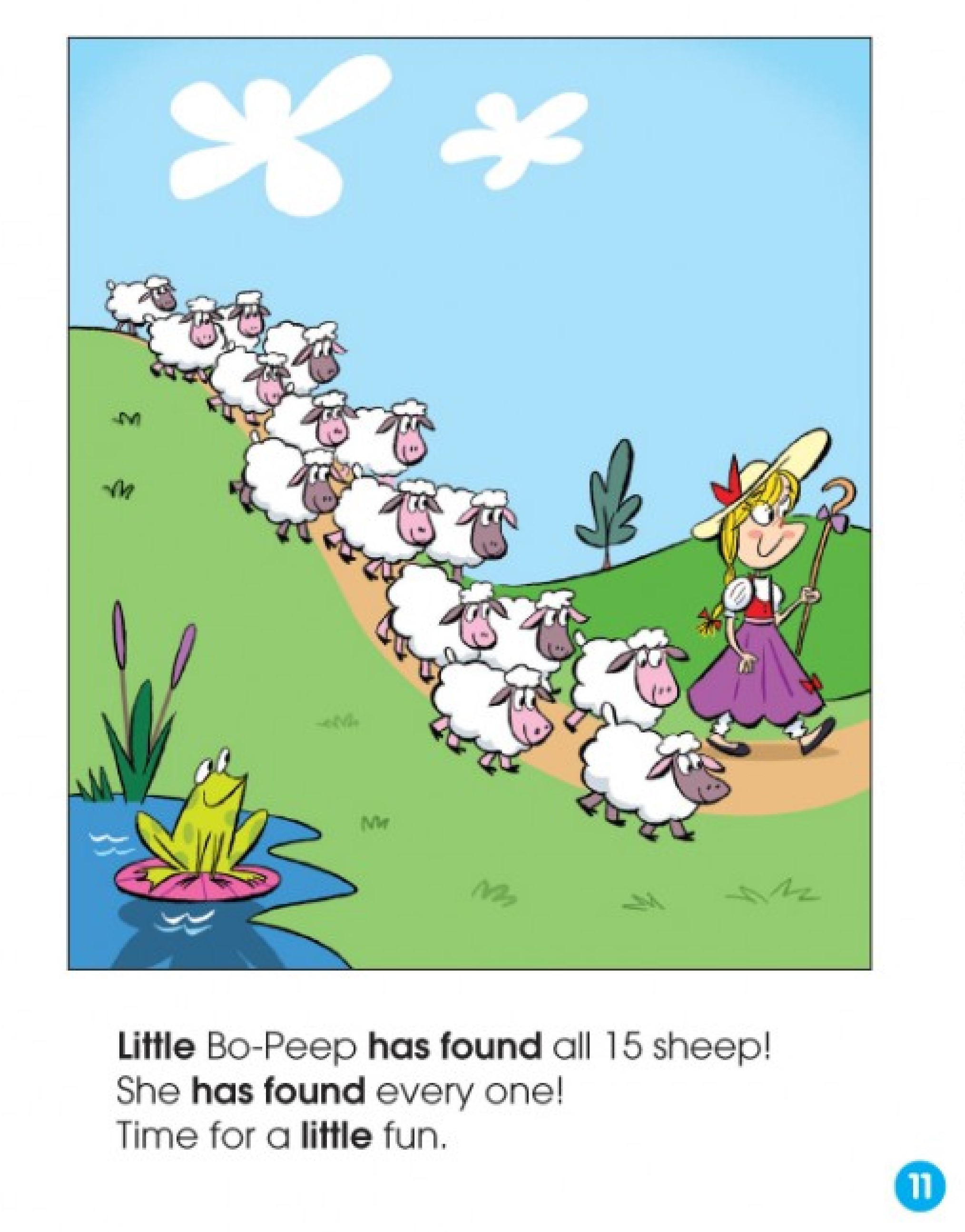 《Little Bo-Peep‘s Lost-and-Found Sheep》儿童英语绘本在线阅读-绘本游历者